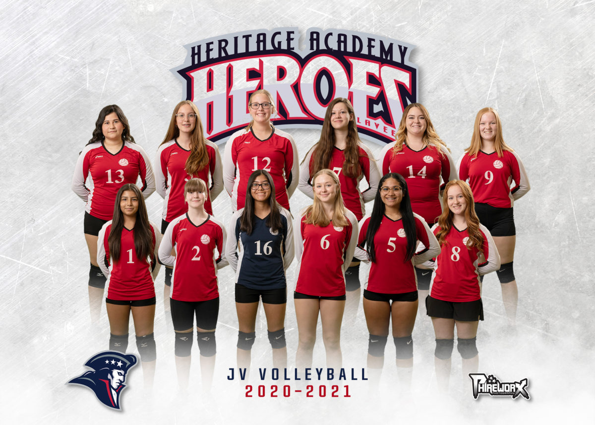 JV Volleyball Roster - Heritage Academy Laveen